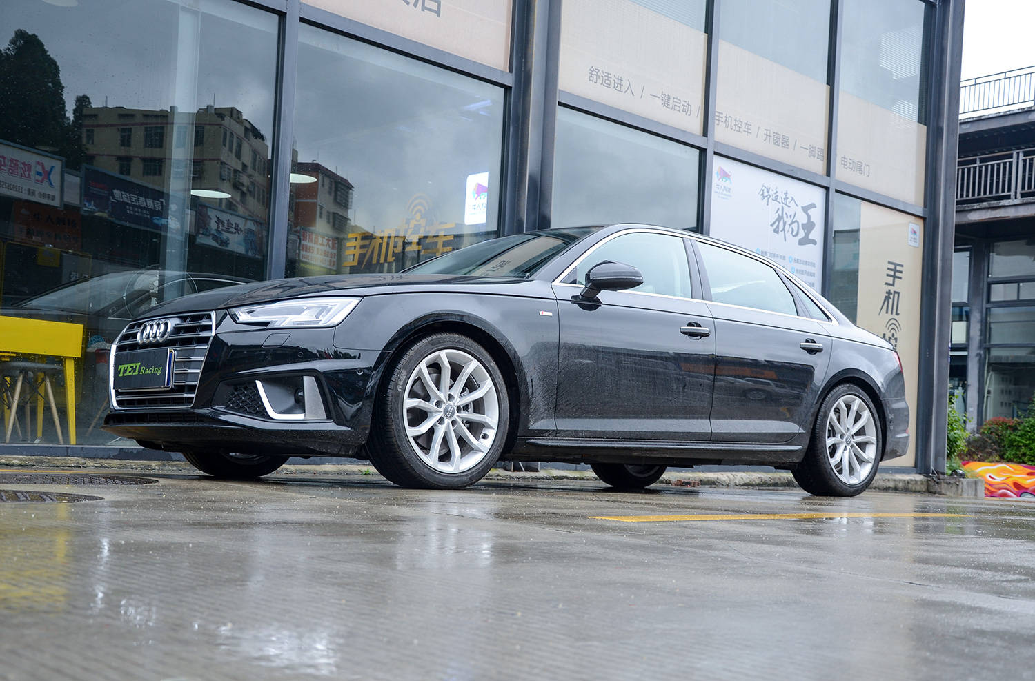 奥迪A4L(B9)改装TEI Racing高性能运动短弹簧_搜狐汽车_搜狐网