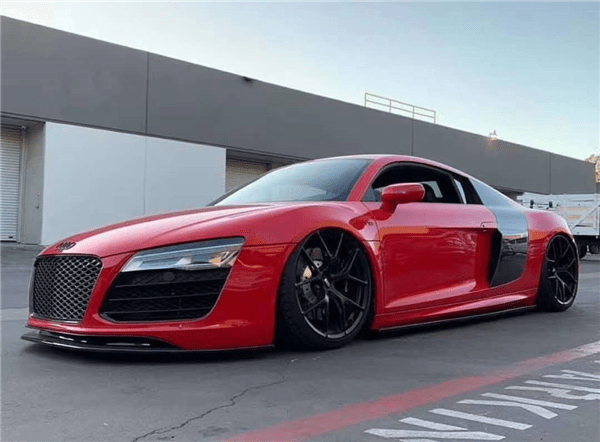 李洋与您共同欣赏奥迪R8成功改装AIRBFT气动避震的完美姿态_搜狐汽车_搜狐网