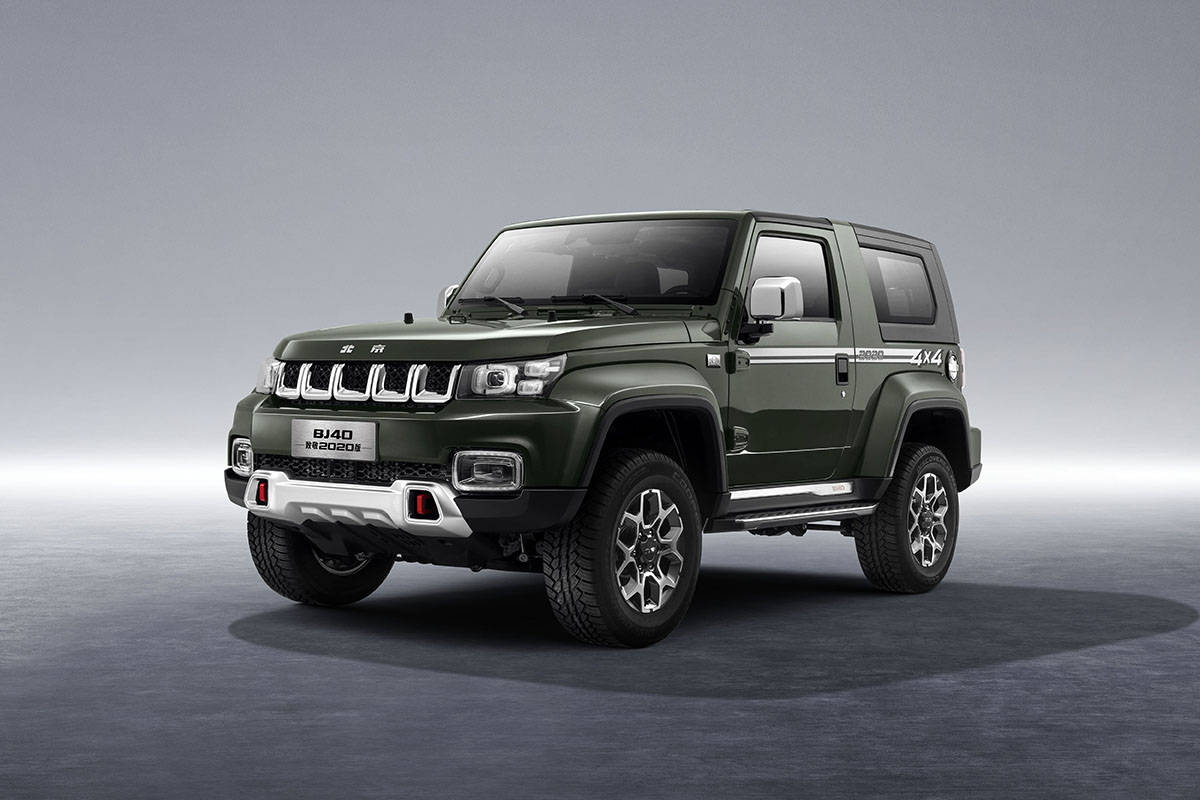 2款车/预售17万起 北京BJ40致敬2020版官图发布_新车