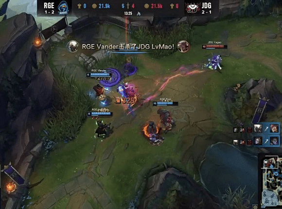 RGE圣杯香炉流发条看笑所有人，帮助JDG完成翻盘，一个大招不掉血_Yagao