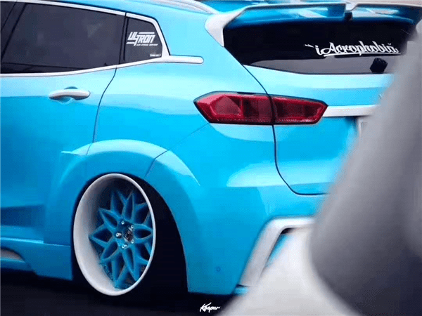 低趴风格改装李洋分享VV7定制AIRBFT底盘升降气动避震_搜狐汽车_搜狐网