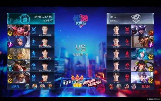 KPL春季赛：DYG4-1战胜杭州LGD大鹅 晋级胜者组决赛_高地