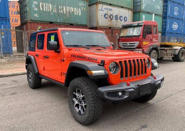 港口实拍新款jeep牧马人！2.0T+8AT，精致外观真帅气_搜狐汽车_搜狐网