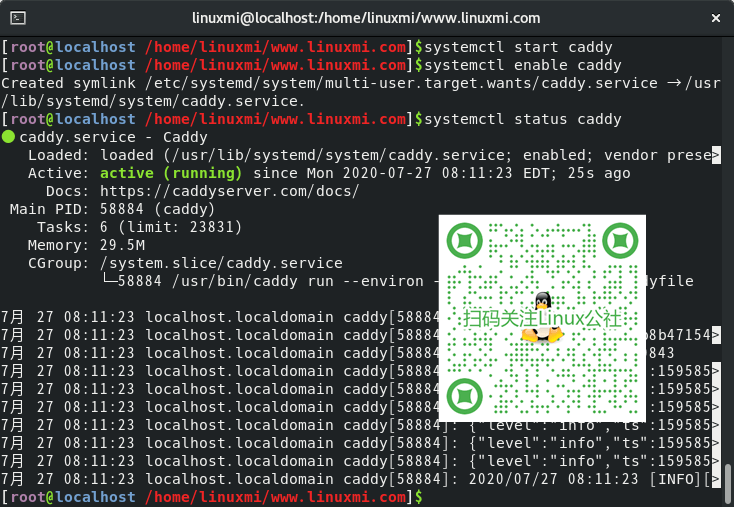 如何在Linux服务器上使用Caddy部署HTTPS网站_Web