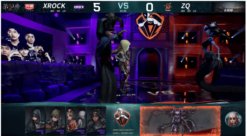 第五人格IVL职业联赛秋季赛常规赛XROCK vsZQ第一局_密码机