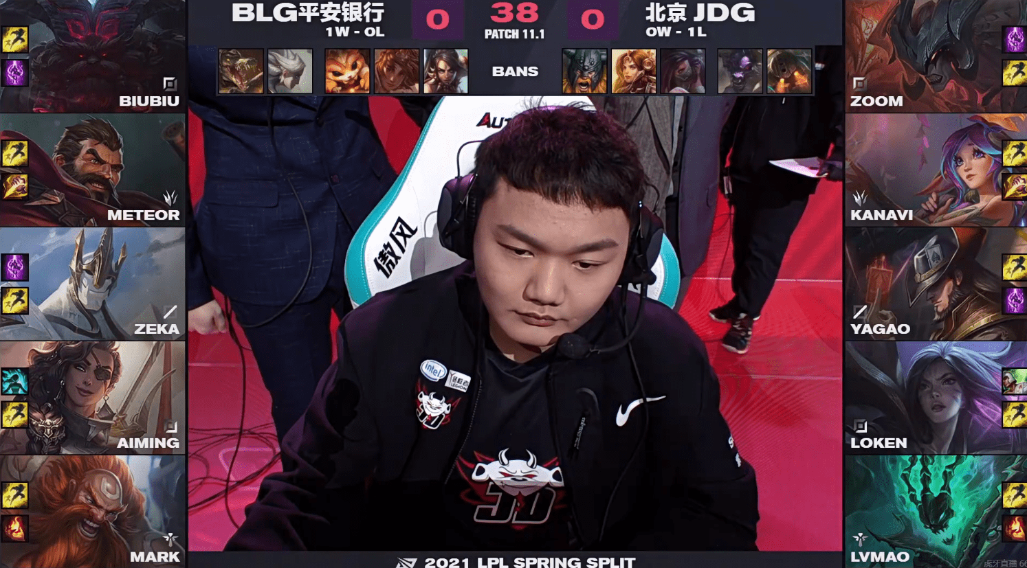 LOL：公爵剑魔天神下凡，重回首发牙膏卡牌刺激偷家JDG先下一城！_LokeN