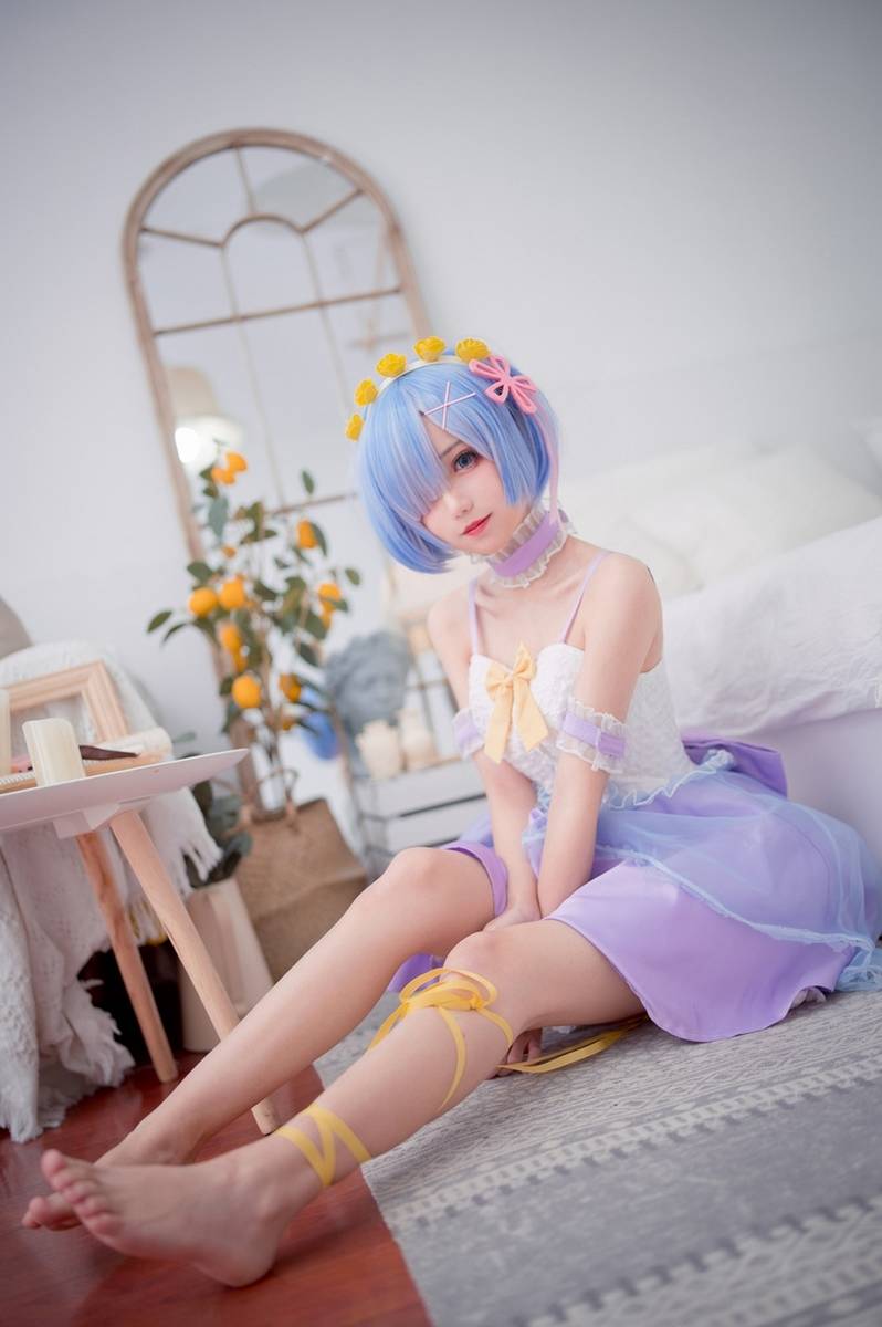 花柒Hana COS写真 [ 蕾姆]-搜狐大视野-搜狐新闻