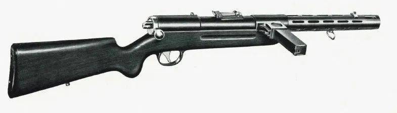 MP40我知道，那MP35又是啥？长得为何有点奇怪呢？_冲锋枪