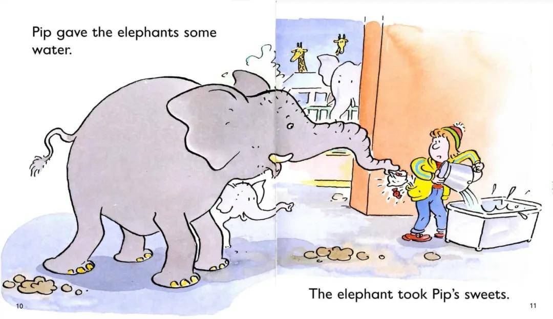 伴读 | 牛津树【3-29】Pip at the Zoo_page