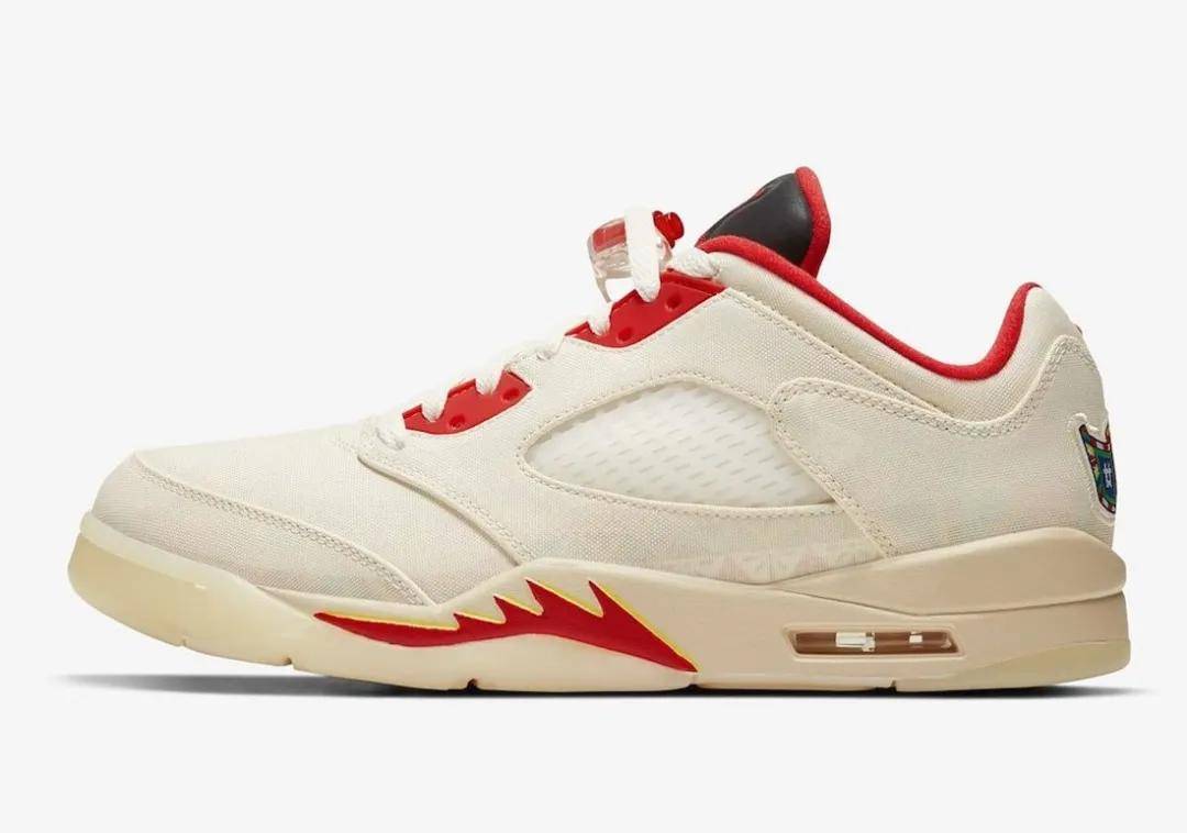 AJ5 Low “农历新年” 首次曝光！隐藏彩蛋 90% 的人都没找到！_Jordan
