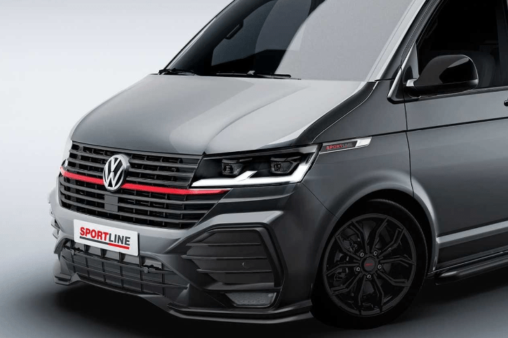 大众Transporter T6.1 Sportline官图曝光 将于年内亮相_搜狐汽车_搜狐网