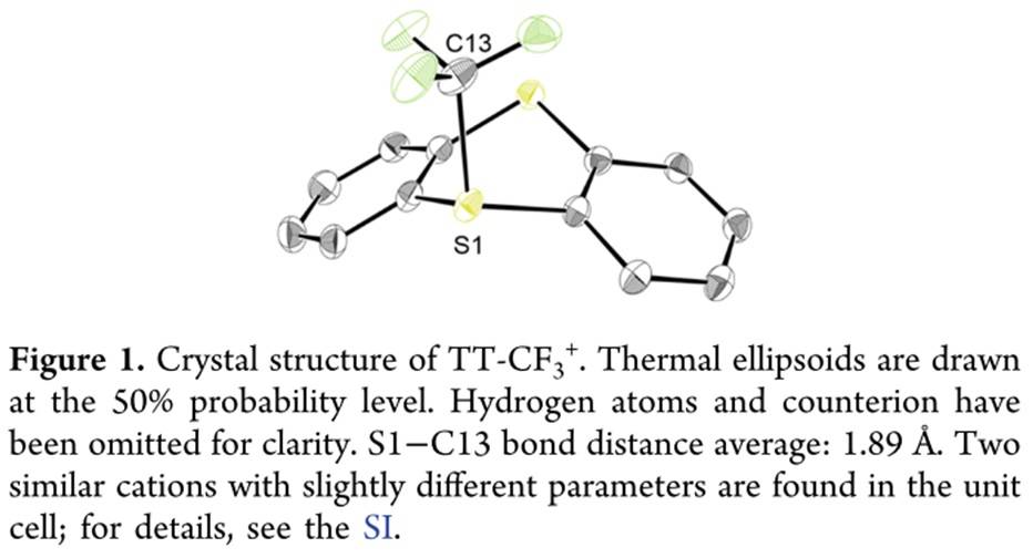 JACS：S-三氟甲基噻蒽三氟甲磺酸盐—三氟甲基阳离子阴离子和自由基的等效试剂_反应