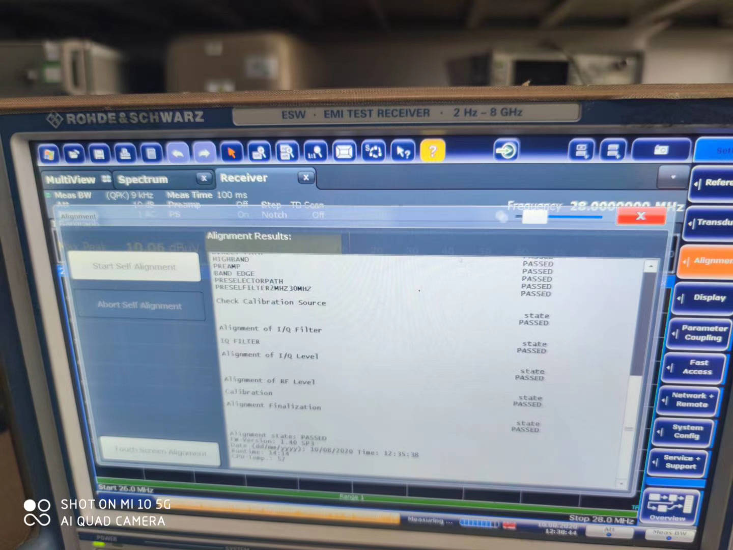 关于ESW44 ESW26 ESW8的参数指标和性能_测量