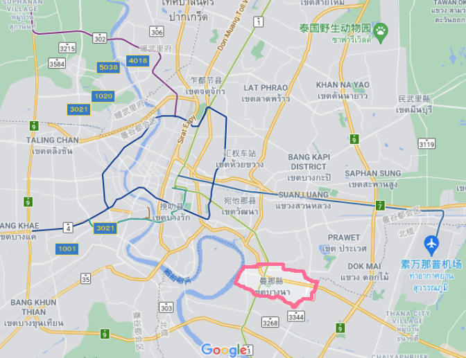 区位分析丨曼谷邦纳—新商务区的崛起_bangna