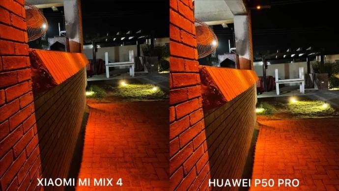 你看好谁?华为P50 Pro、荣耀Magic3 Pro和小米MIX4夜景样张对比_机型