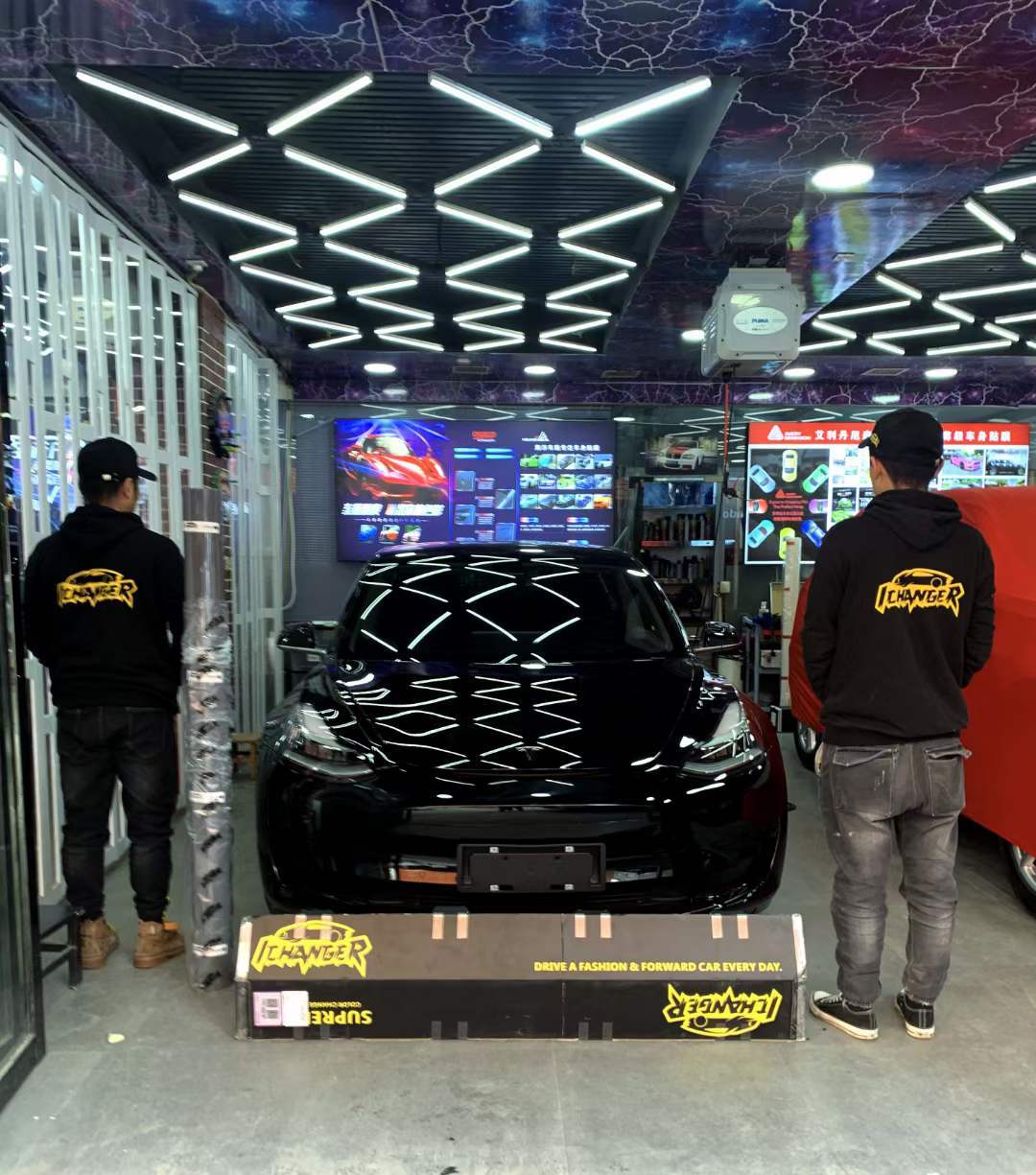 特斯拉MODEL3汽车Ichanger（ICR）改变者纳多灰（PET）_搜狐汽车_搜狐网