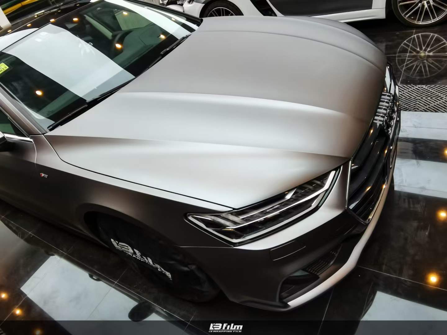 奥迪-A7贴膜LBFILM 改色膜AMG山灰_搜狐汽车_搜狐网