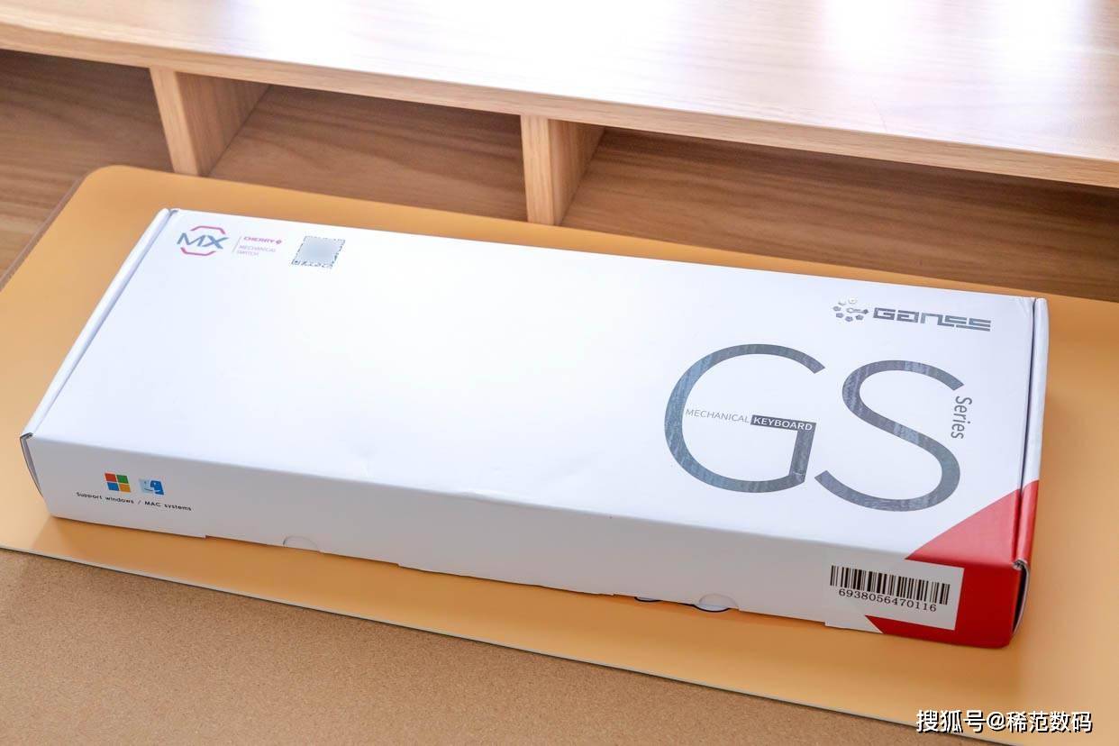 机械键盘再次完美回归，GANSS高斯GS104D蓝牙无线机械键盘评测_cherry