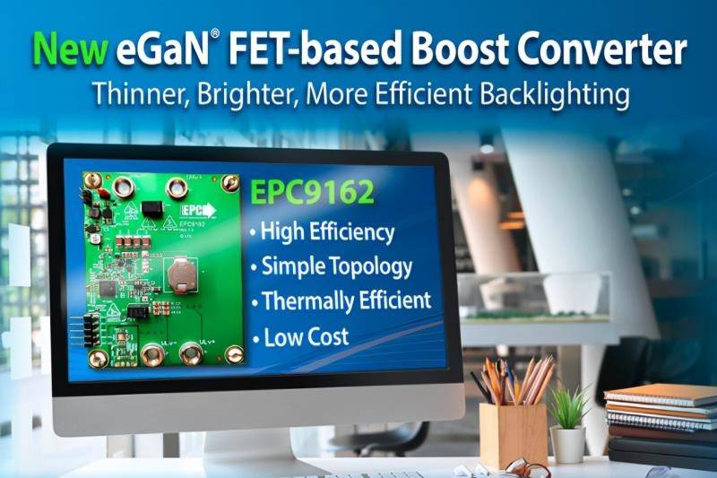 基于eGaNFET的50 W、12 V/60 V升压转换器_电源