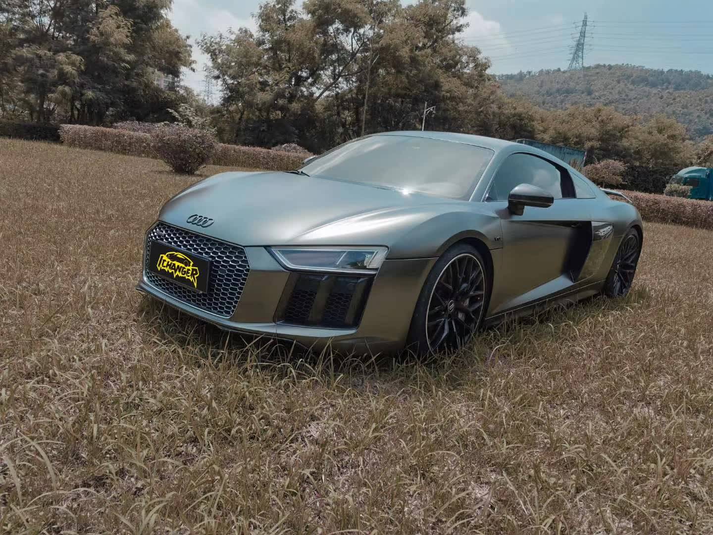 奥迪 R8贴膜Ichanger（ICR）改变者重金属碳灰（新品）_搜狐汽车_搜狐网