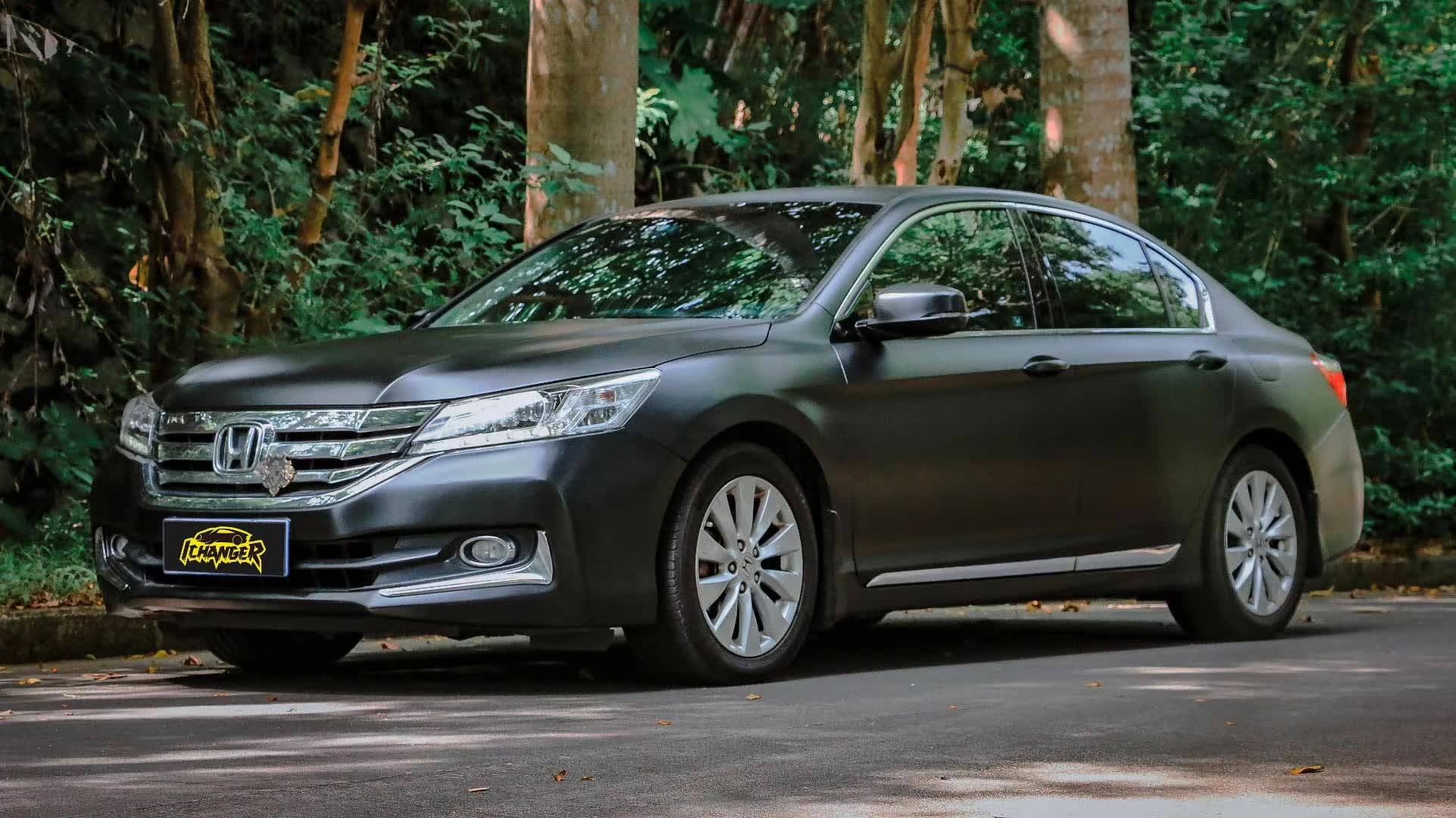 本田雅阁贴膜Ichanger（ICR）改变者改色膜超亚黑_搜狐汽车_搜狐网