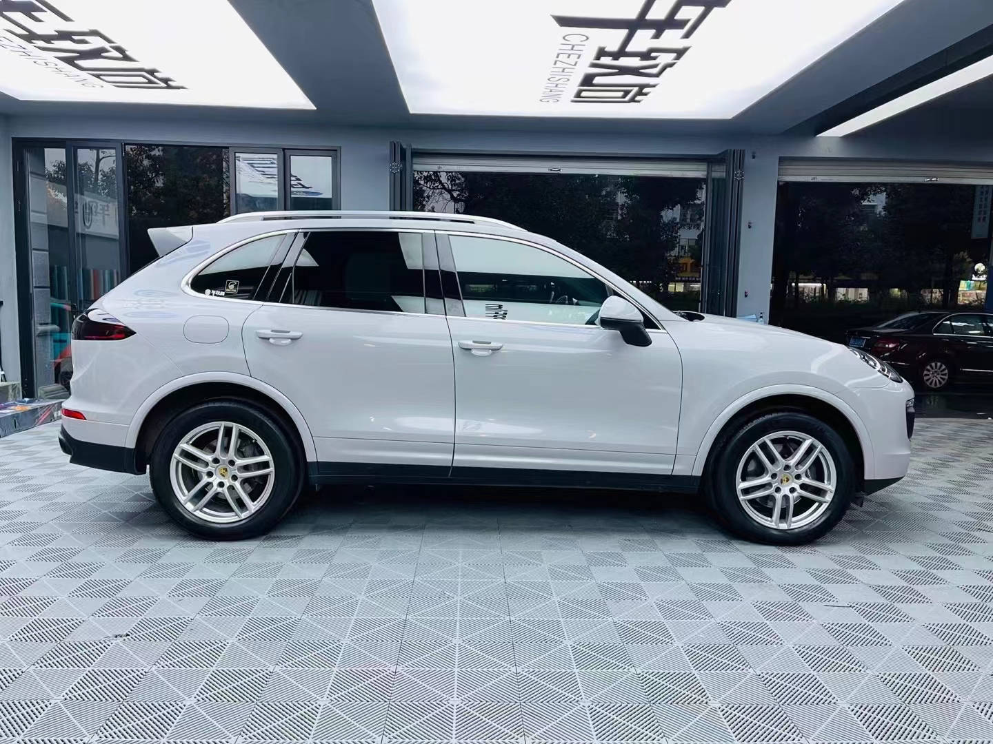 EKFILM–EK改色膜保时捷卡宴PET亚灰_Dud#_#Porsche_贴膜