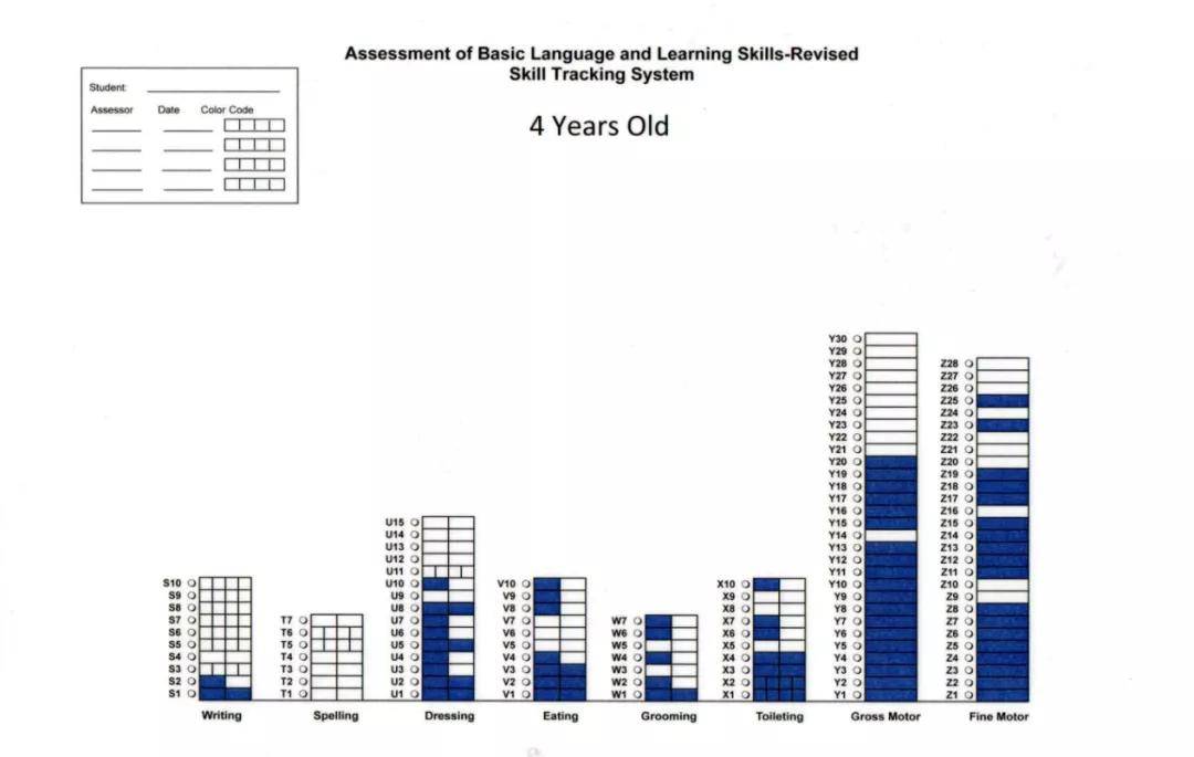 春蕾康复：如何利用ABLLS-R来解读儿童阶段性康复训练进步结果！_评估_领域_孩子