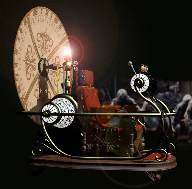 【果核文化】从《星空》出发，聊聊那些魅力十足的朋克艺术（1）_风格_蒸汽_作品