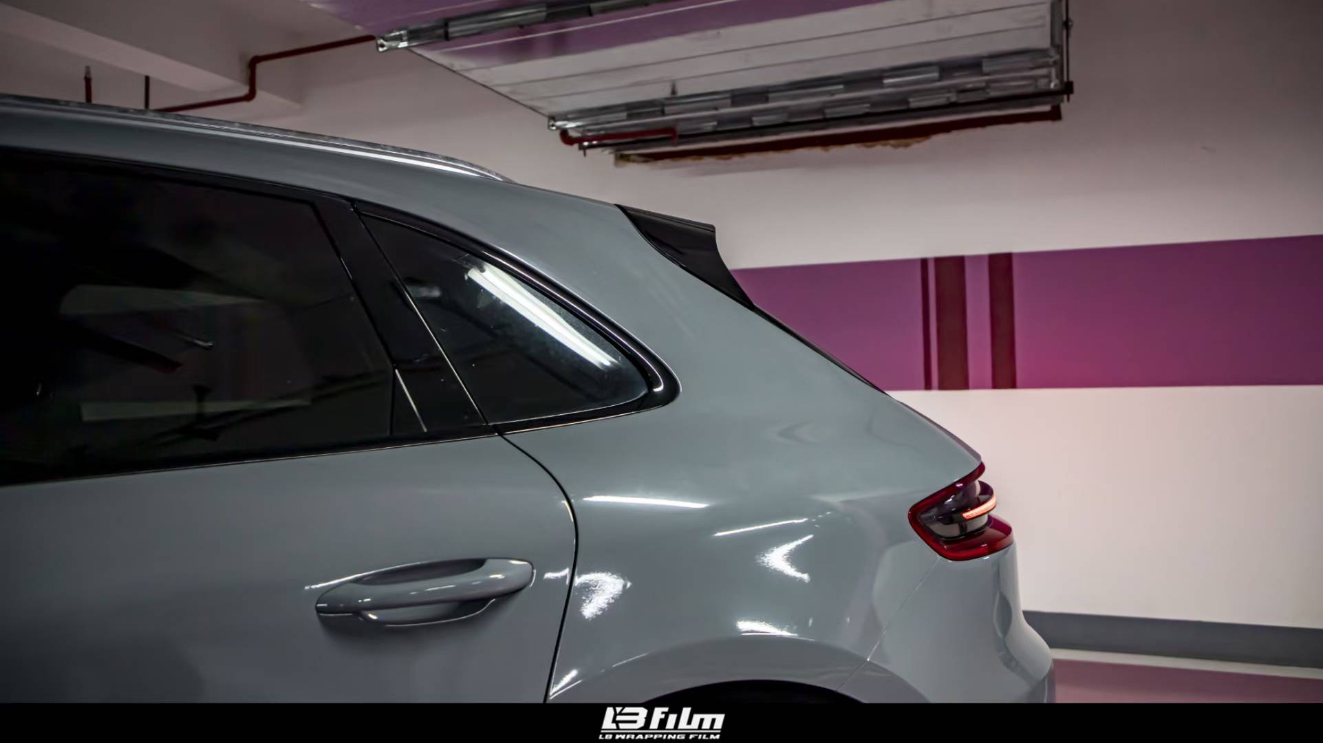 保时捷-Macan全车LBFILM改色膜高亮纳多灰_搜狐汽车_搜狐网