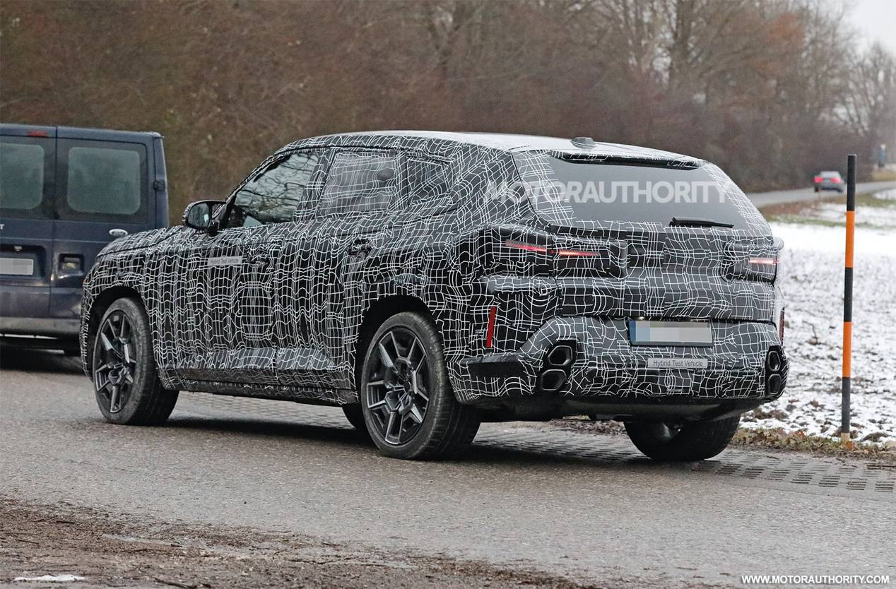 宝马全新SUV谍照曝光！4.0TV8+插混系统，达750Ps？_搜狐汽车_搜狐网