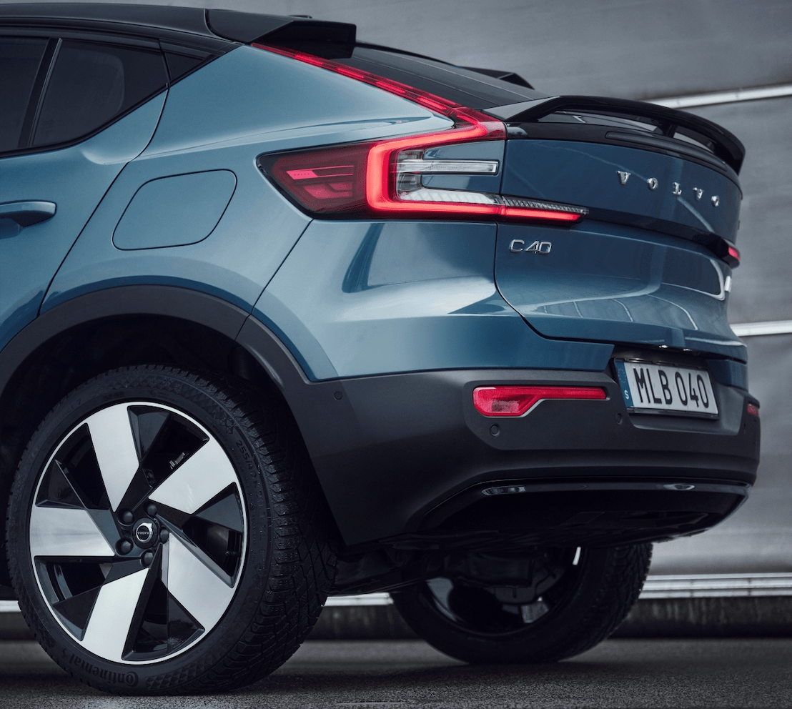 静态体验“运动美学”纯电SUV 沃尔沃C40_搜狐汽车_搜狐网