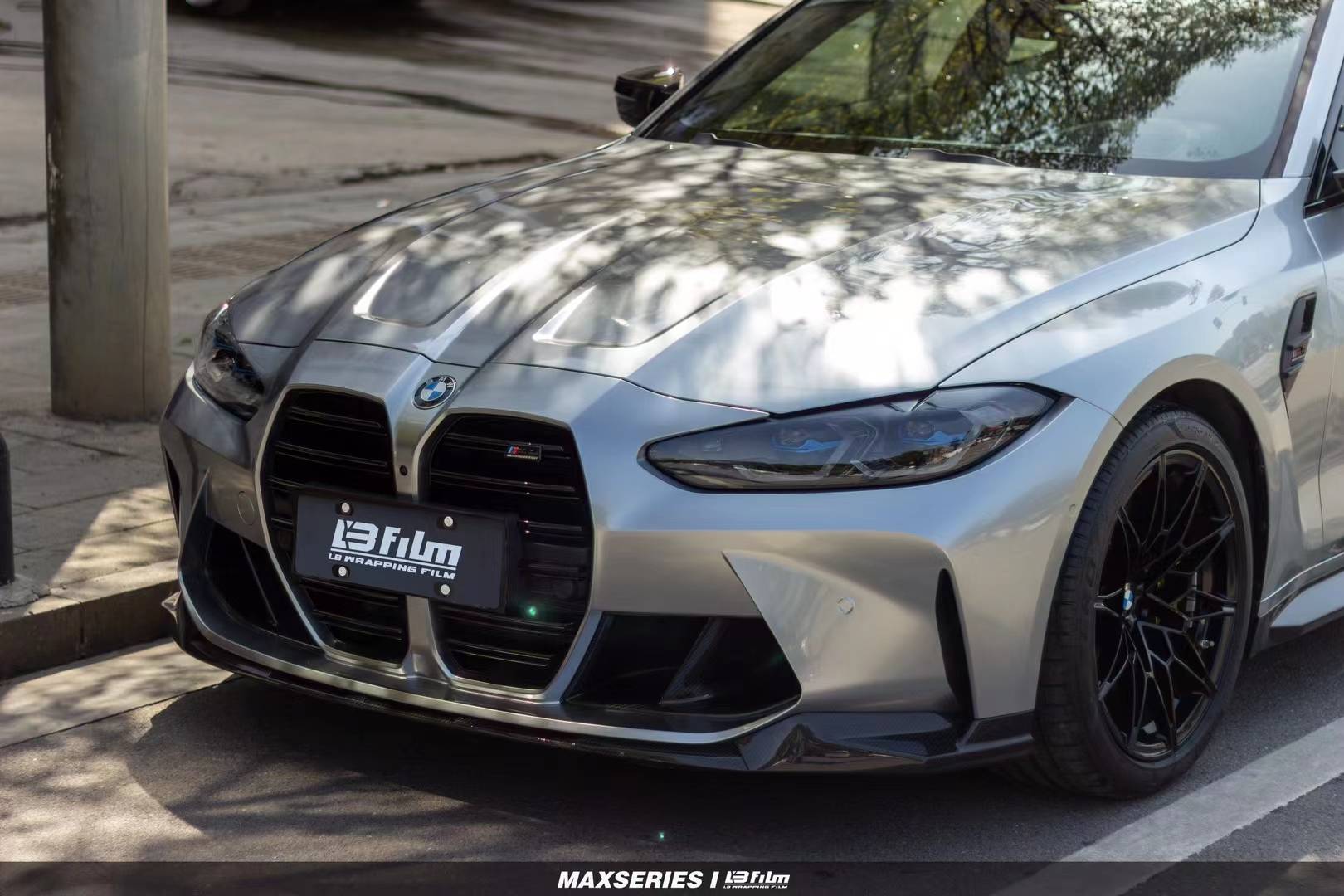 LB FILM改色膜案例：宝马-M4原厂漆GT银_搜狐汽车_搜狐网