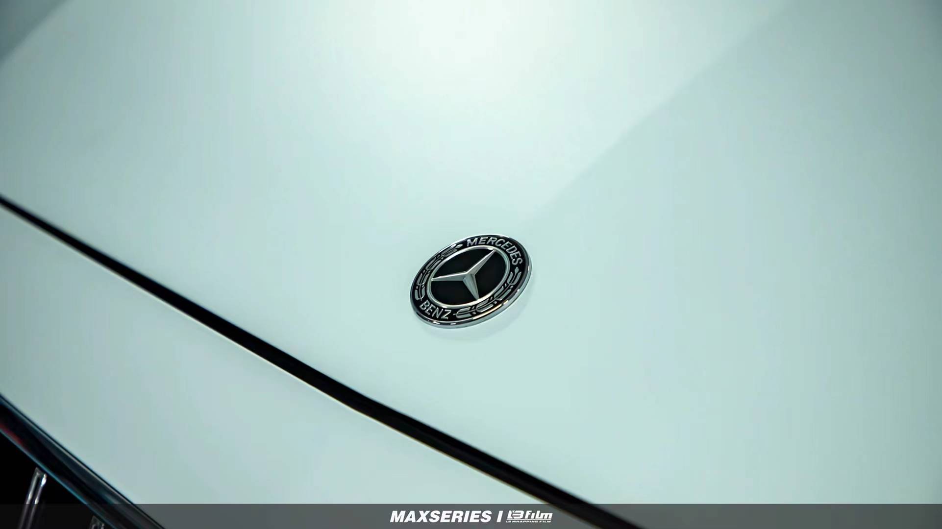 LBFILM改色膜案例：奔驰e300L消光皓月白_搜狐汽车_搜狐网