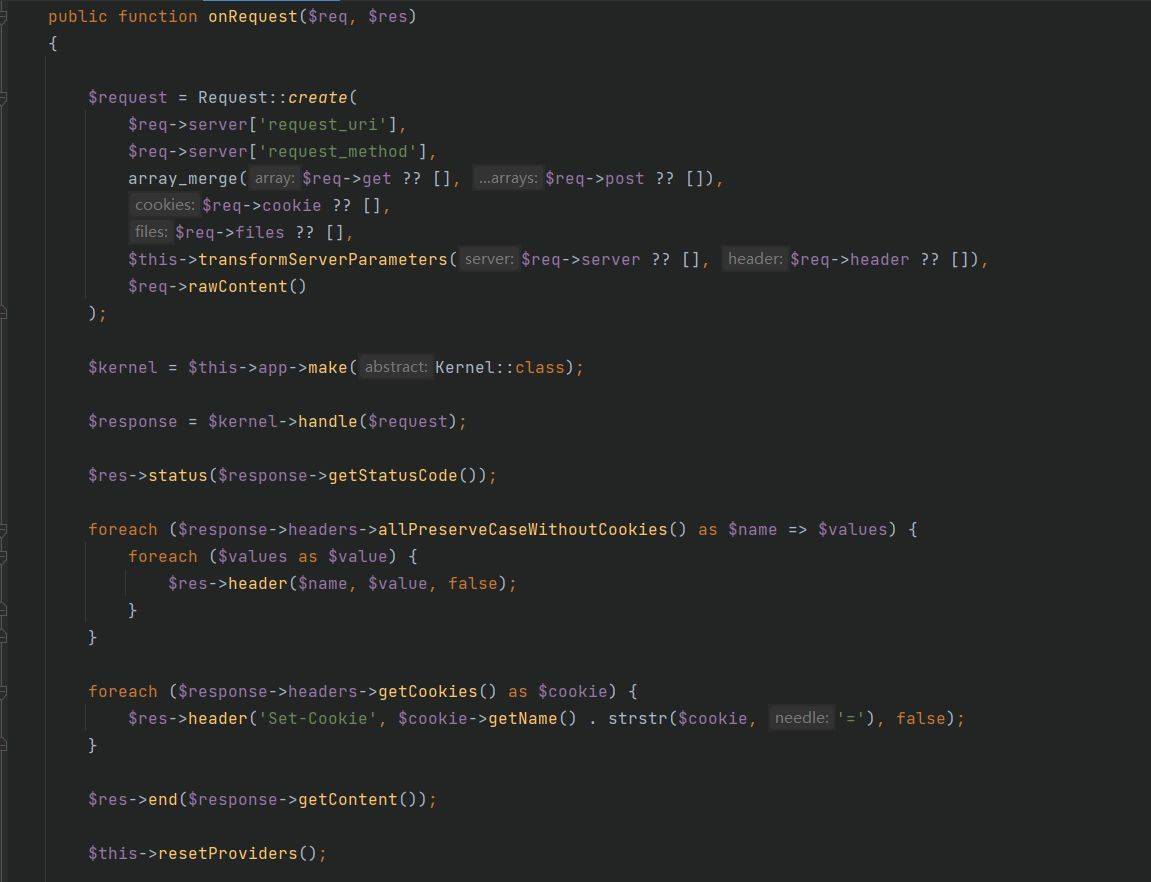 使用 Swoole 加速你的 CMS 系统，并实现热更新(Laravel 框架)_进行_文件_核心