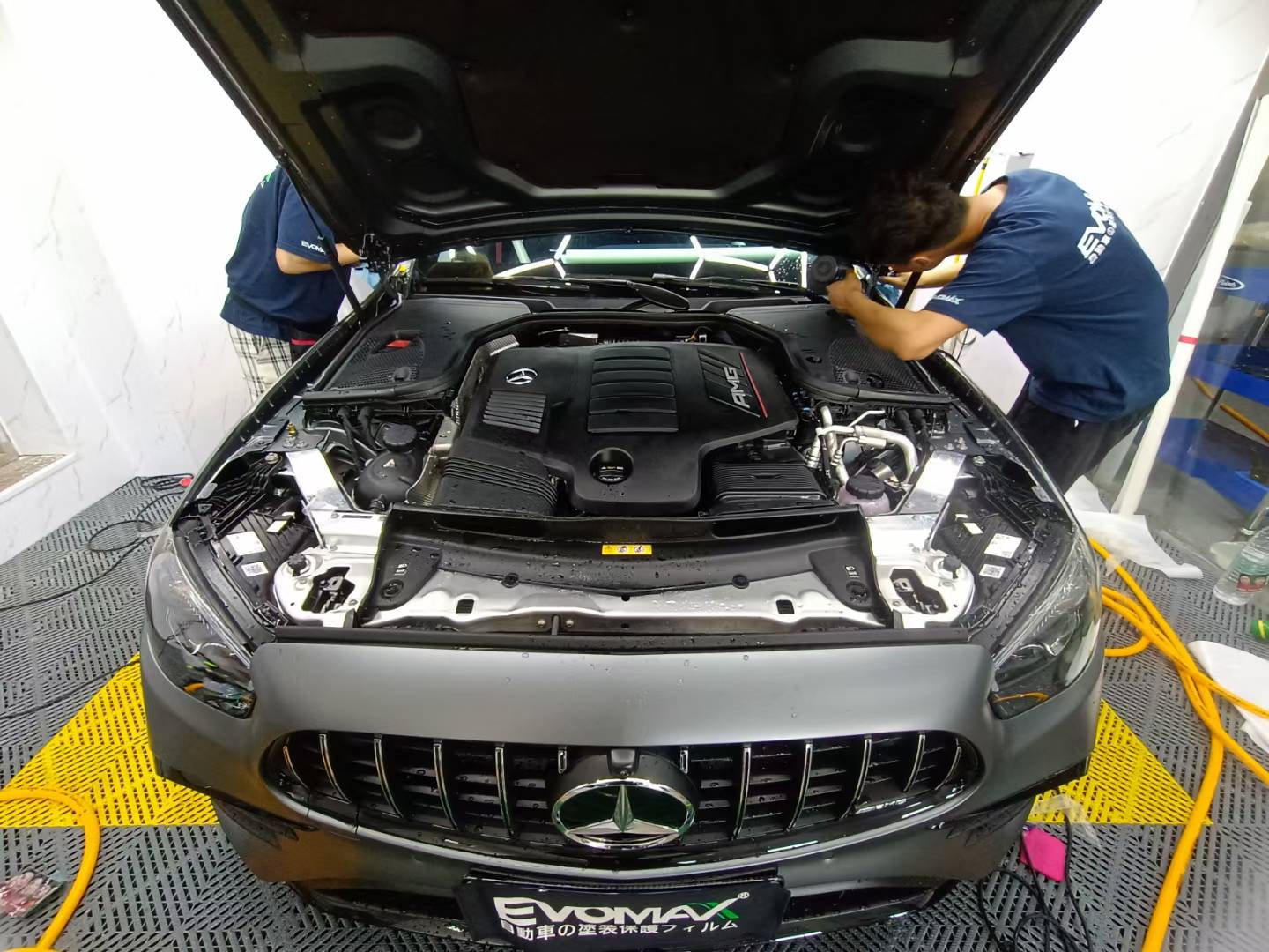 奔驰AMG-EVOMAX易玛TPU-M80x哑光隐形车衣_搜狐汽车_搜狐网