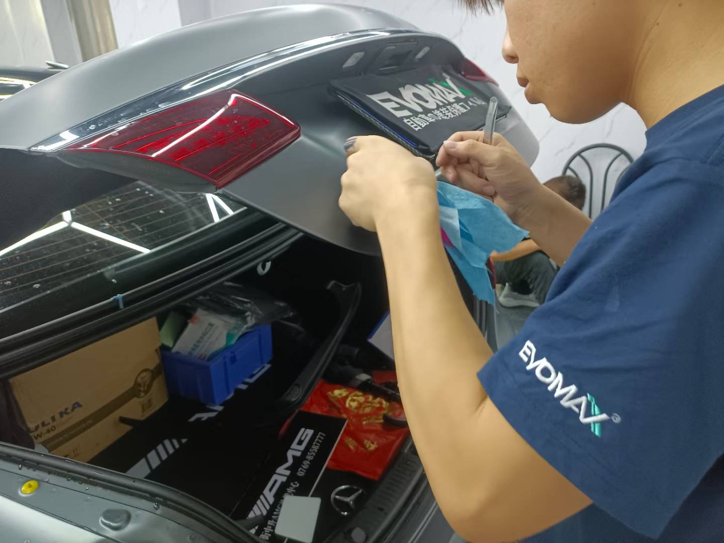 奔驰AMG-EVOMAX易玛TPU-M80x哑光隐形车衣_搜狐汽车_搜狐网