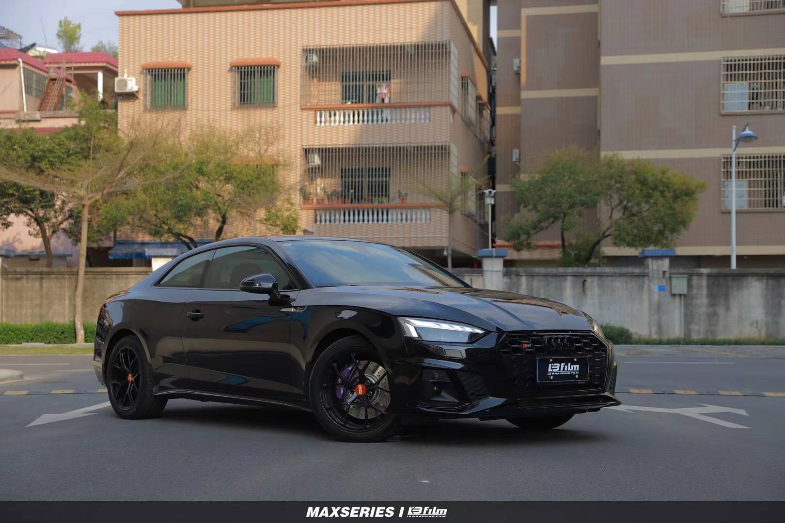 奥迪A5-LBFILM改色膜修复钢琴黑_搜狐汽车_搜狐网