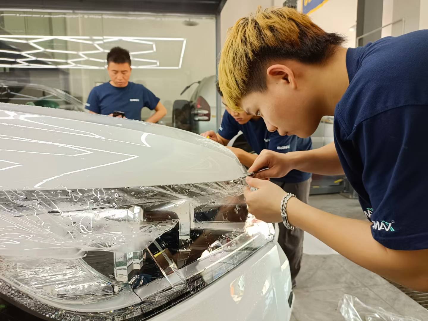 EVOMAX易玛日本TPU隐形车衣—白色丰田汉兰案例_搜狐汽车_搜狐网