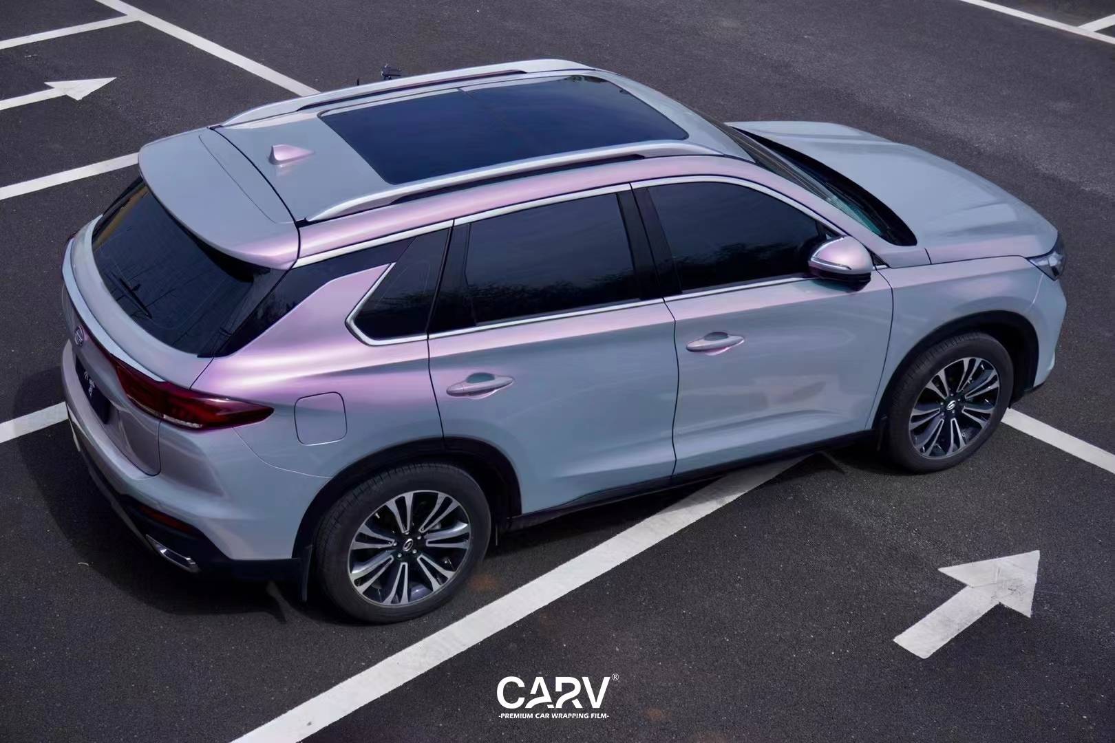 传祺GS5卡孚改色膜梦幻火山灰_搜狐汽车_搜狐网