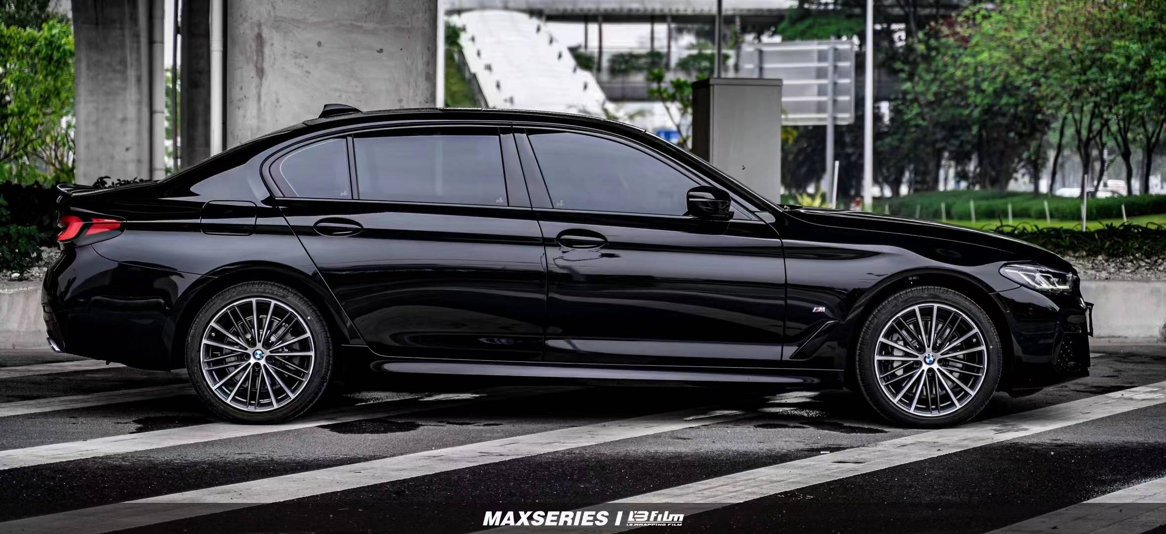 LBFILM改色膜-宝马5系PET修复钢琴黑，再也不怕划痕了_搜狐汽车_搜狐网