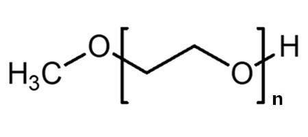 mPEG5000-OH，mPEG5000-hydroxyl 是一种一端为甲氧基，另一端为羟基的PEG_分子量_衍生物_结构式