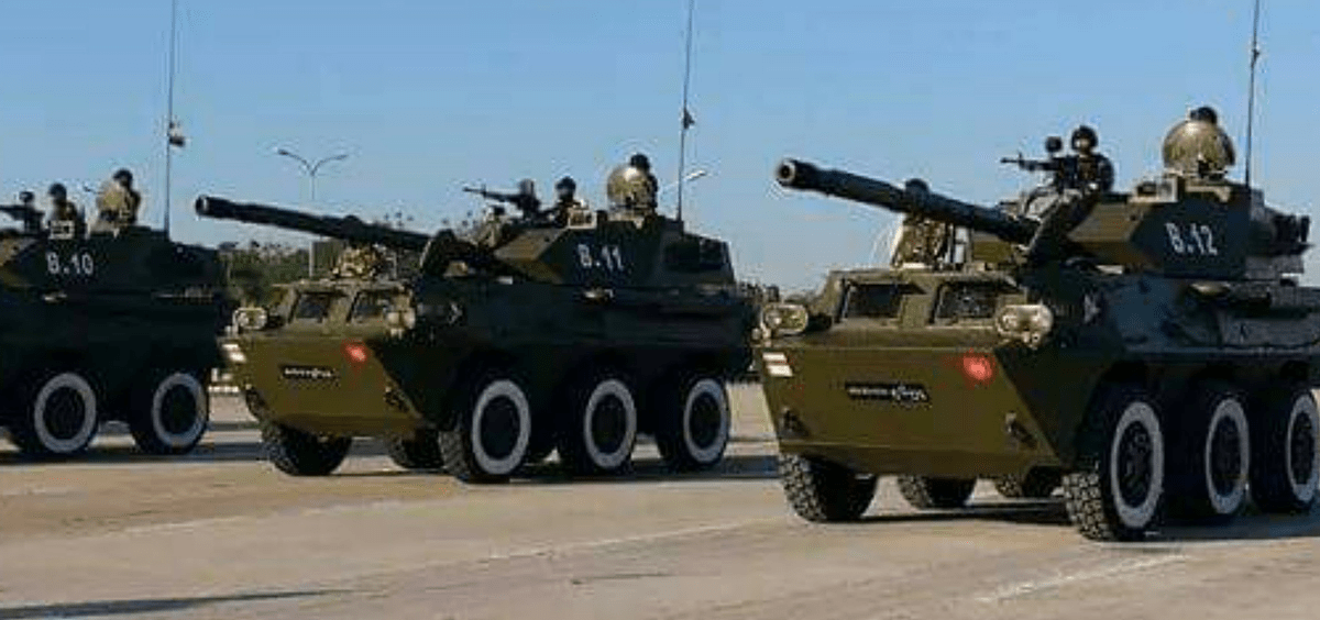 “塑料感十足”？缅甸最新亮相的MMT-40轻型坦克，性能究竟如何？_搜狐网