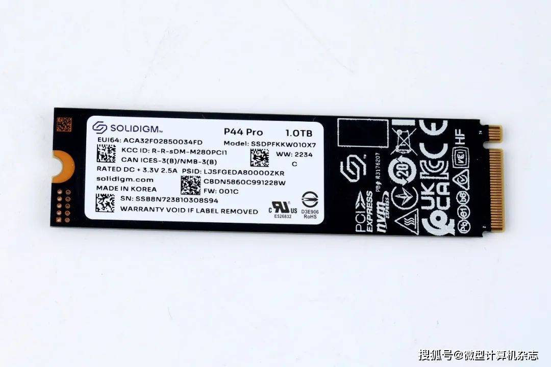 SK海力士收购英特尔存储后的首款旗舰作品——Solidigm P44 Pro SSD深度测试_产品_主控_高性能