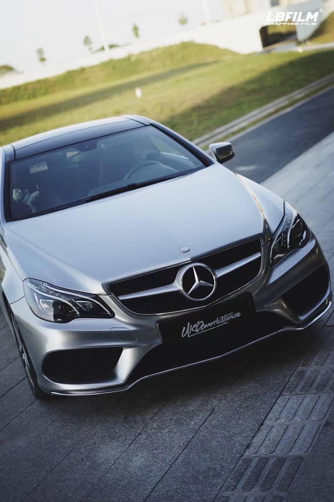 奔驰E260-LB改色膜GT银，永不谢幕的经典_搜狐汽车_搜狐网