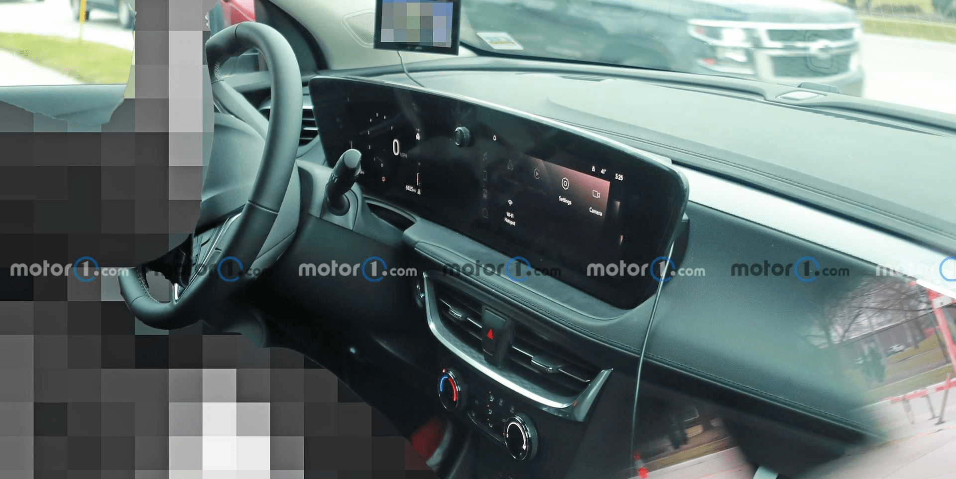 换装双联屏 海外版新款昂科拉GX内饰谍照曝光 换装1.5T发动机_搜狐汽车_搜狐网