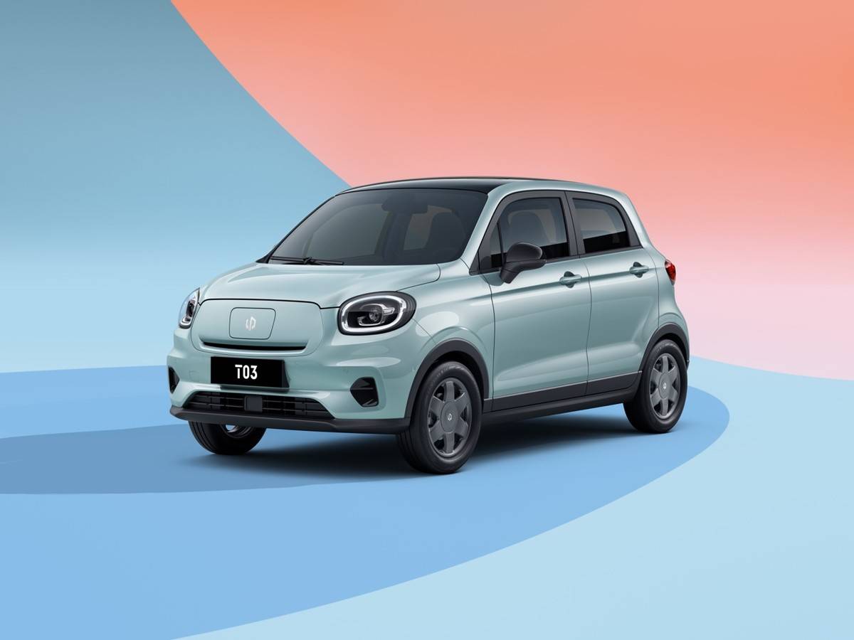 A00级5门纯电标杆即将焕新，23款T03就要来了_搜狐汽车_搜狐网