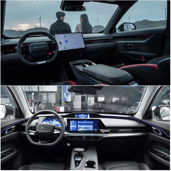 两款主打科技感的A级SUV，捷途大圣PK长安欧尚Z6_搜狐汽车_搜狐网