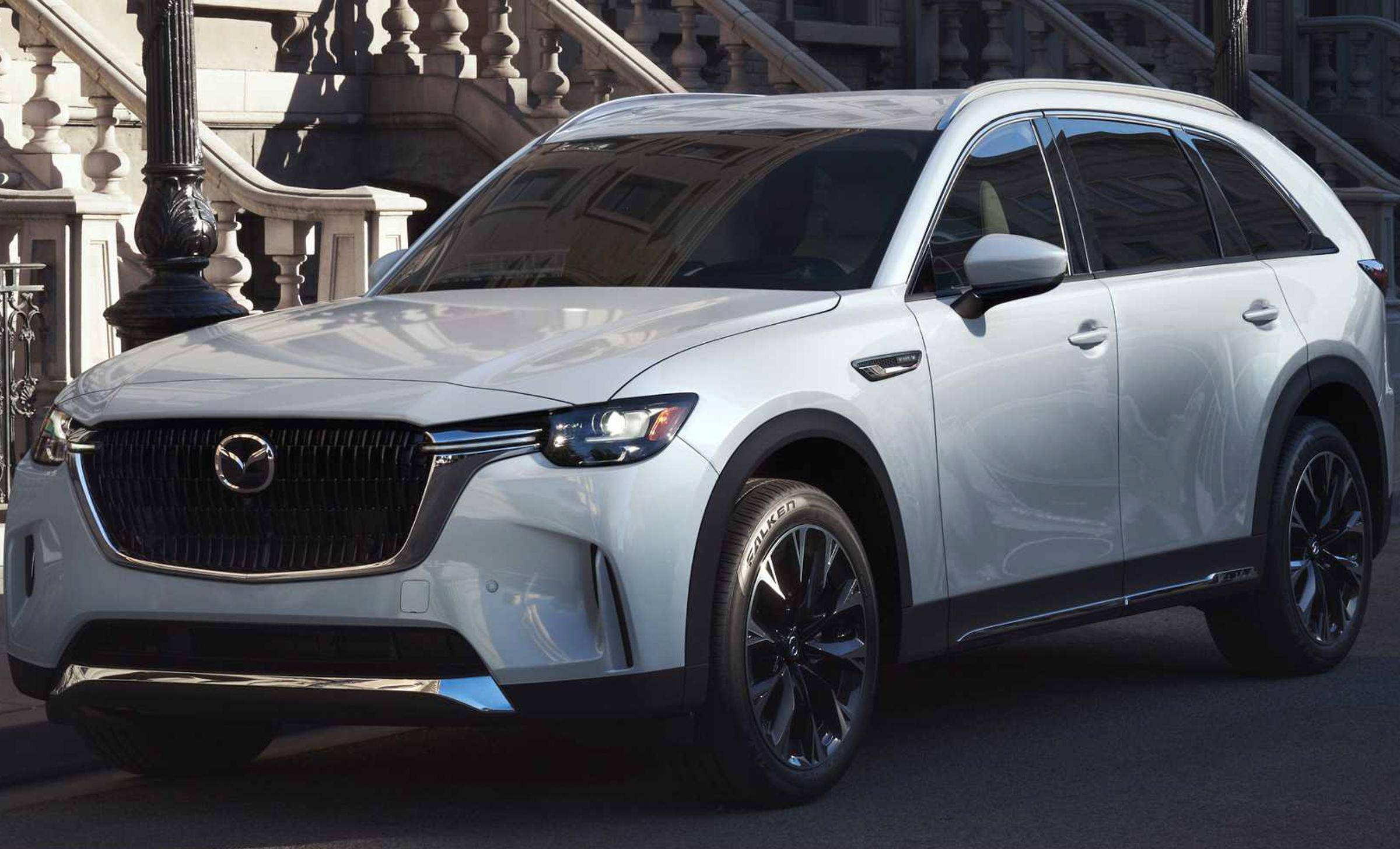 搭载3.3T六缸+全时四驱，马自达CX-90正式发布，竞争探险者_搜狐汽车_搜狐网