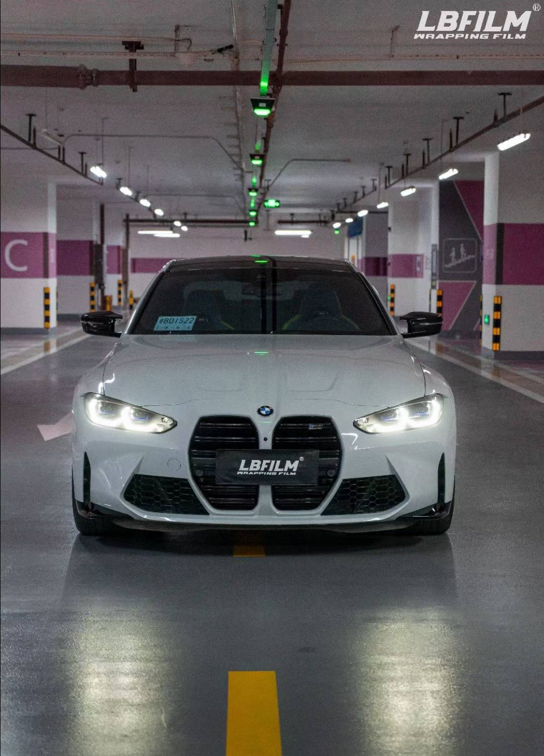 宝马M4-LB改色膜超亮卡其灰，雅致沉稳_搜狐汽车_搜狐网