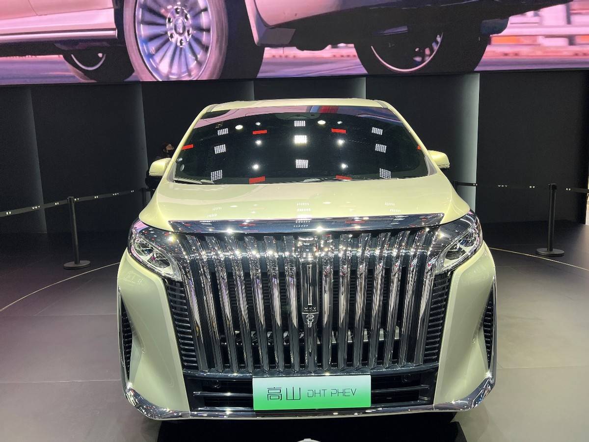 车展实拍长城首款MPV,1.5T插混,30万起,腾势D9优势不再？_搜狐汽车_搜狐网